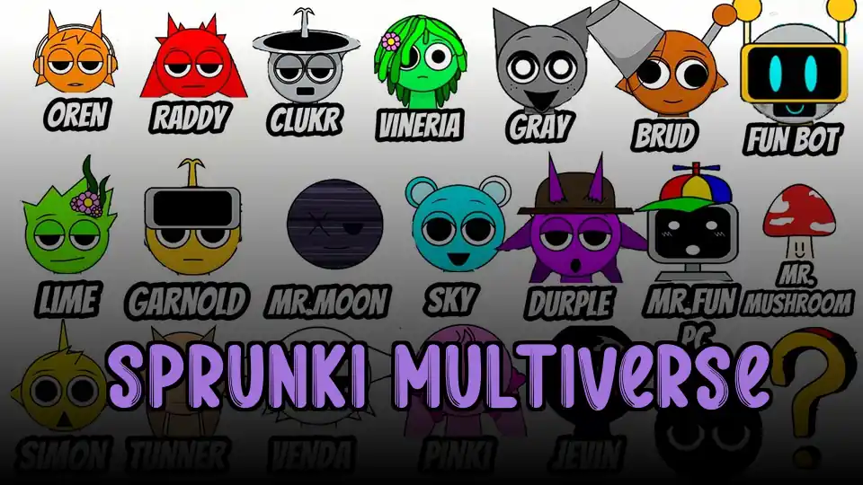 New Sprunki Game - Latest Sprunki Incredibox Music Adventure Games ...